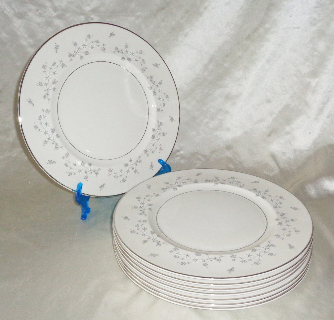 Royal Jackson De Luxe Fine China Symphony 11 Inch Set of 8 Dinner ...