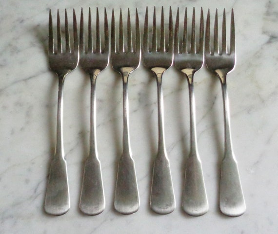 6 SSS Oneida USA Colonial Boston Minute Men Stainless Place - Etsy