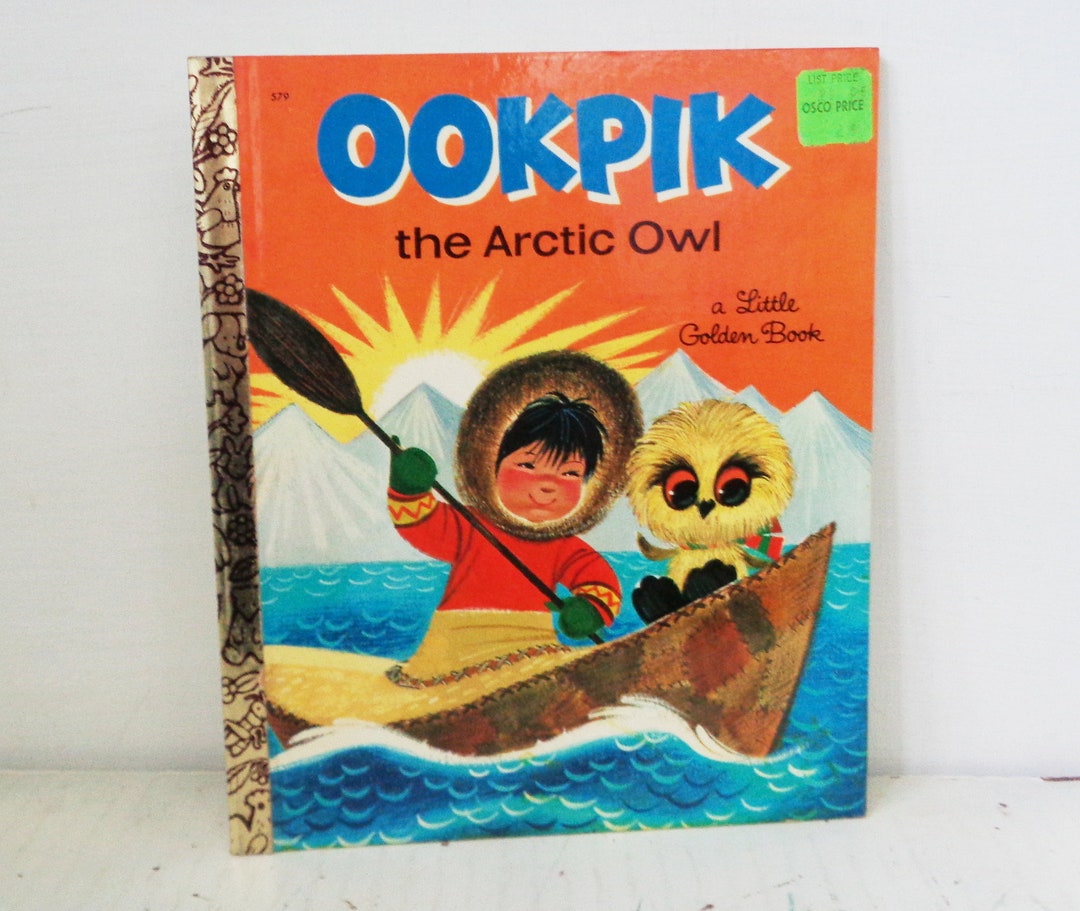 Ookpik the Arctic Owl Vintage Little Golden Book #579 C1968 "a" Edition ...