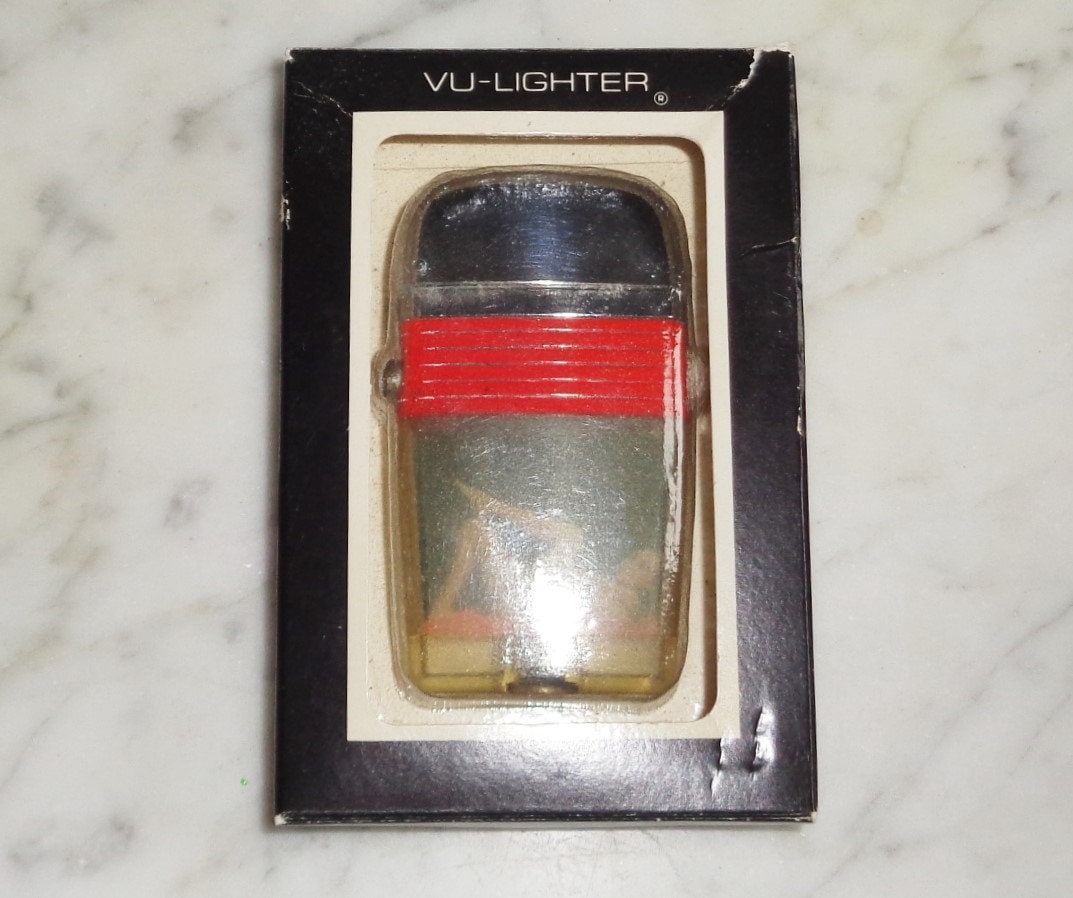 Scripto Vu Lighter Rare Nude Pin-up Girl, Unused in Original Box - Etsy