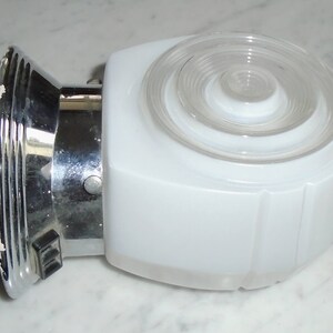 Electroline Chrome Ceiling Light Fixture or Wall Sconce W Bullseye ...