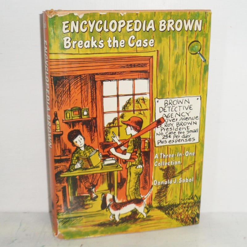 Encyclopedia Brown - Etsy