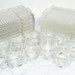 Hazel Atlas Candlewick Boopie Snack Sets 20pc Vintage ~ 10 Cups, 10 ...