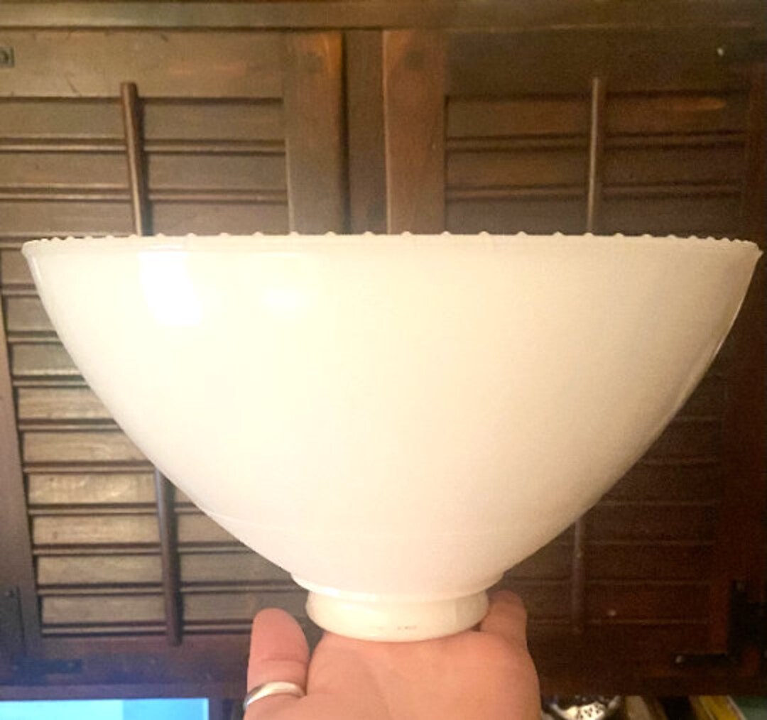 Torchiere Lamp Diffuser Shade W Raised Rim Stiffel Rembrandt Lamp ...
