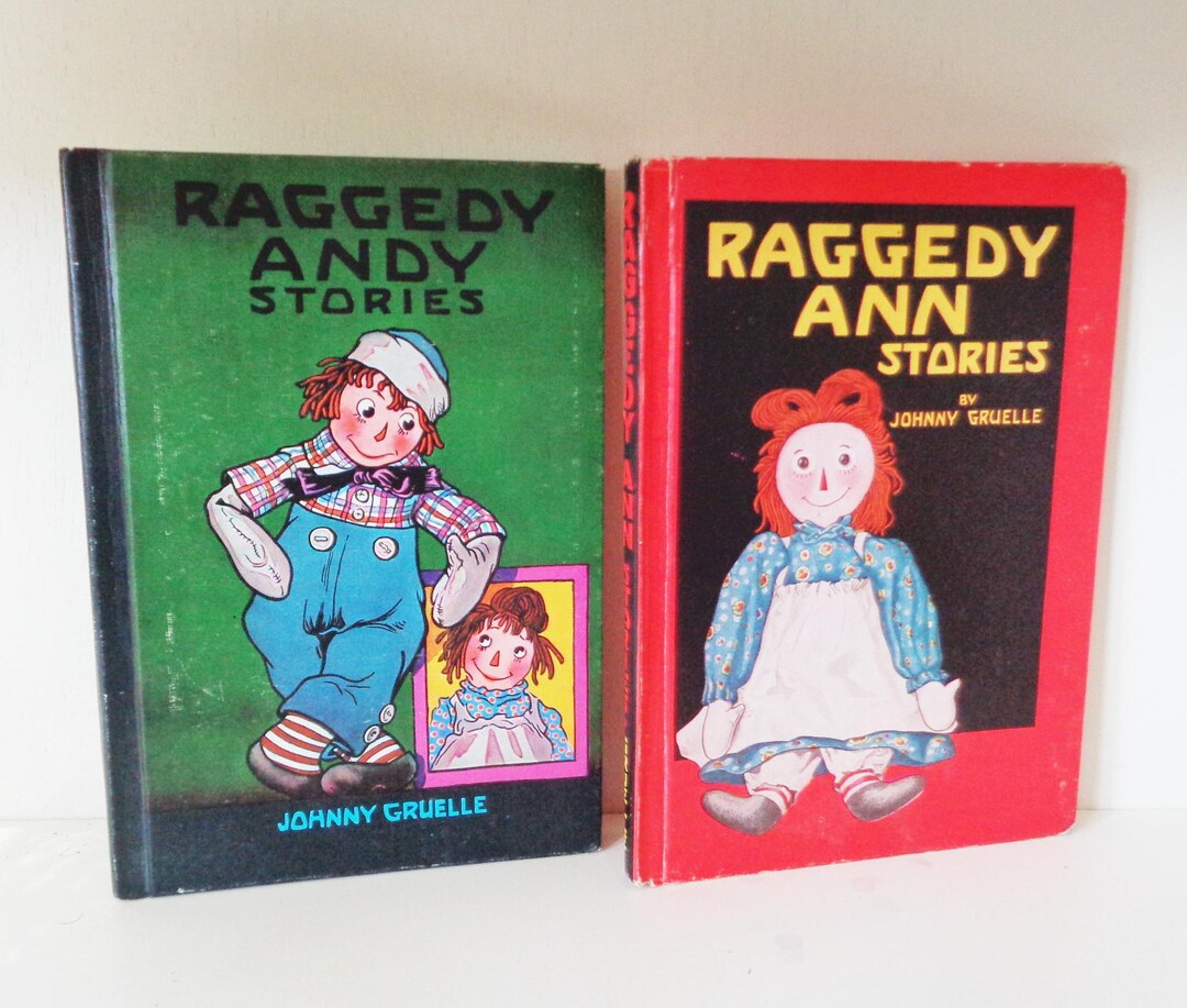 Raggedy Ann Stories 1947 & Raggedy Andy Stories 1948 by Johnny Gruelle ...