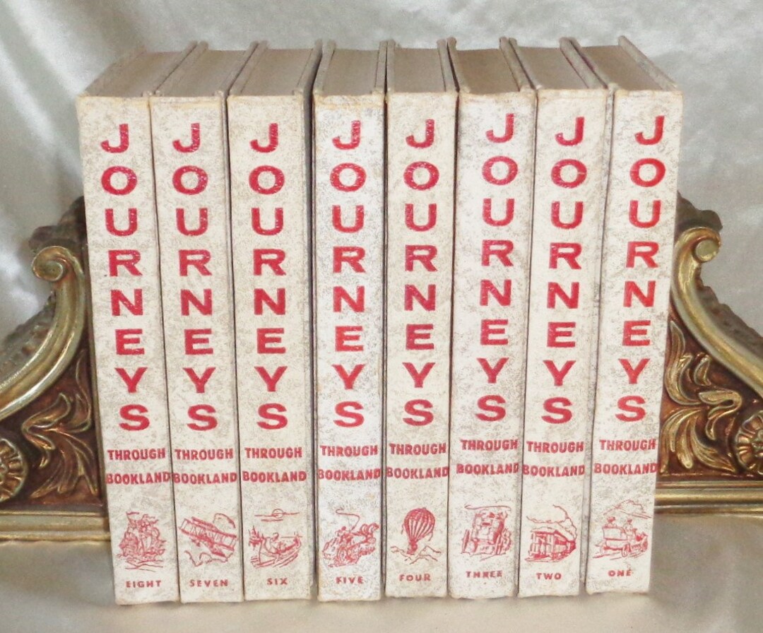 Journey's Through Bookland 1955 8 Volume Complete Book Set - Etsy