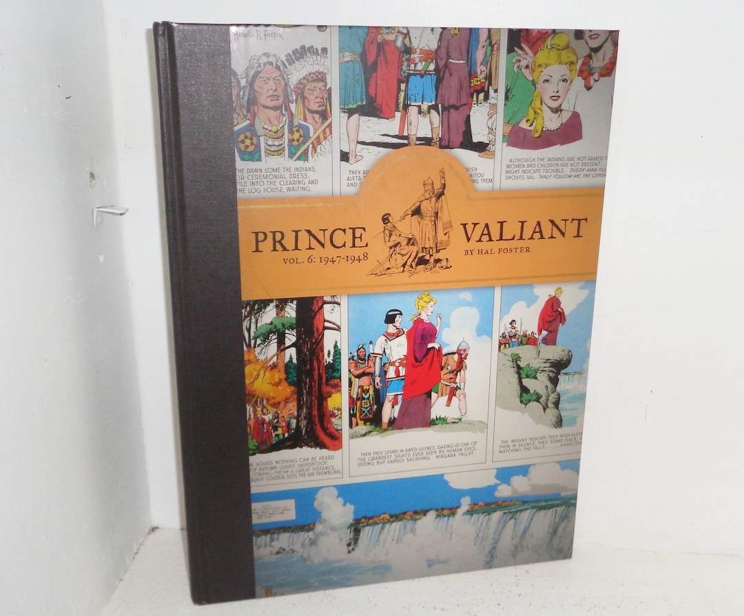 Prince Valiant Vol 6 1947-1948 Hal Foster Fantagraphics Hardcover Book ...