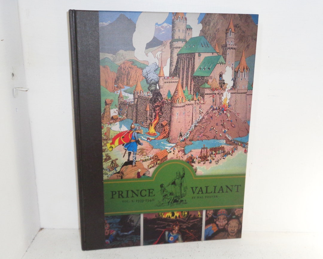 Prince Valiant Vol 2 1939-1940 Hal Foster Fantagraphics Hardcover Book ...