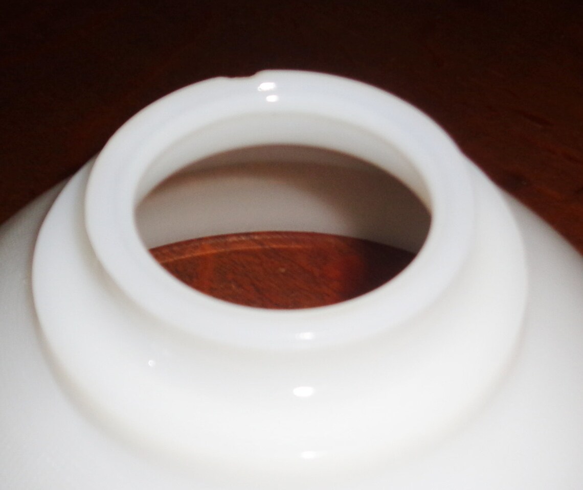 Allegheny 5 Large 10 X 5 3/8in Torchiere Milk Glass Lamp Diffuser W ...