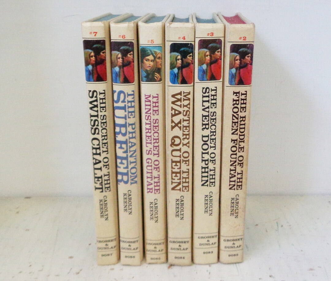 Dana Girls Mystery Stories Carolyn Keene Books- Vol 2 3 4 5 6 7 Frozen ...
