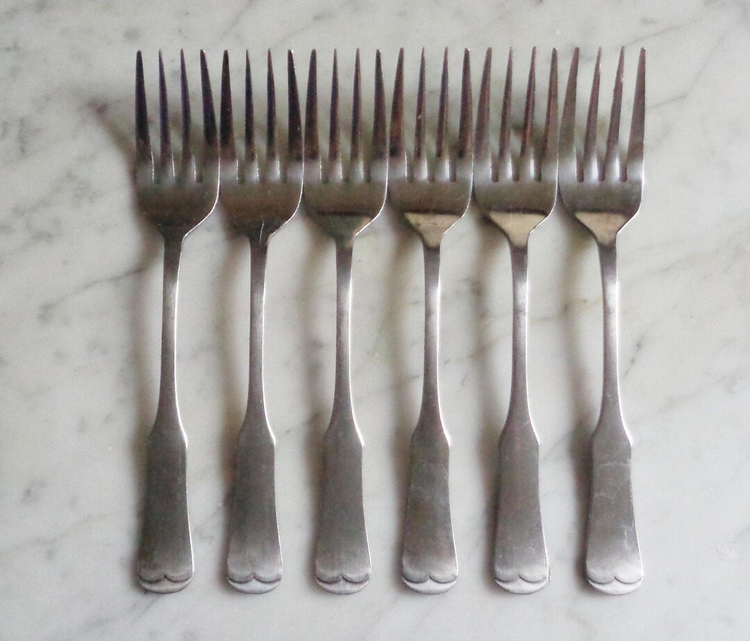 Lifetime Cutlery LCU29 Stainless Japan 6 3/8 Inch Set of 6 Salad ...