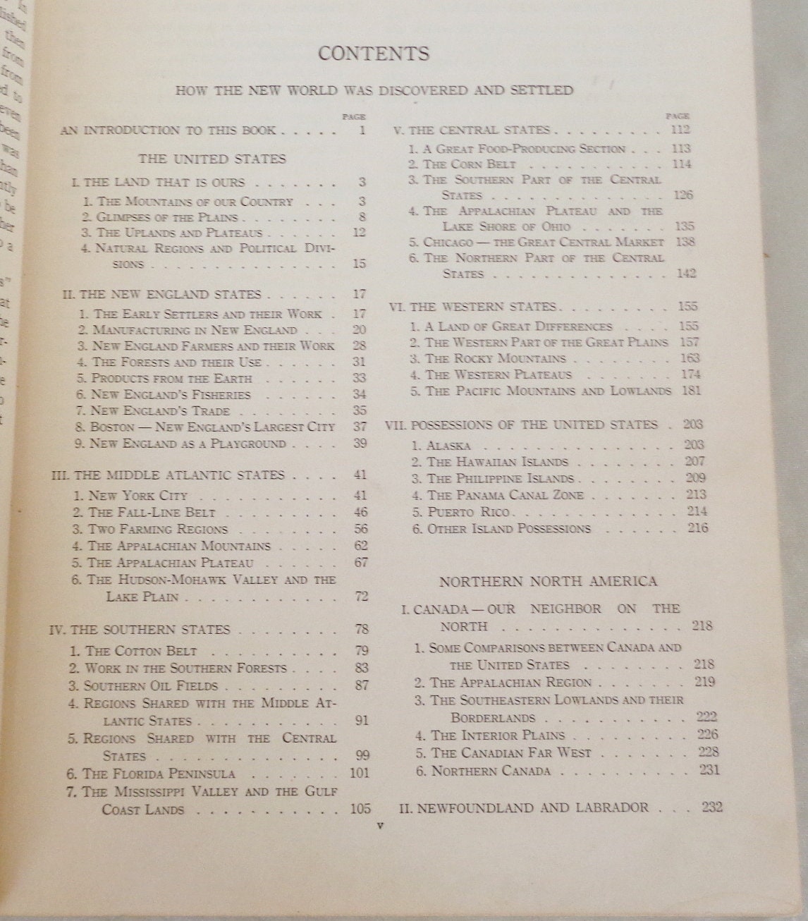 The Earth & Its People Book Two the Americas 1934 School Atwood ...
