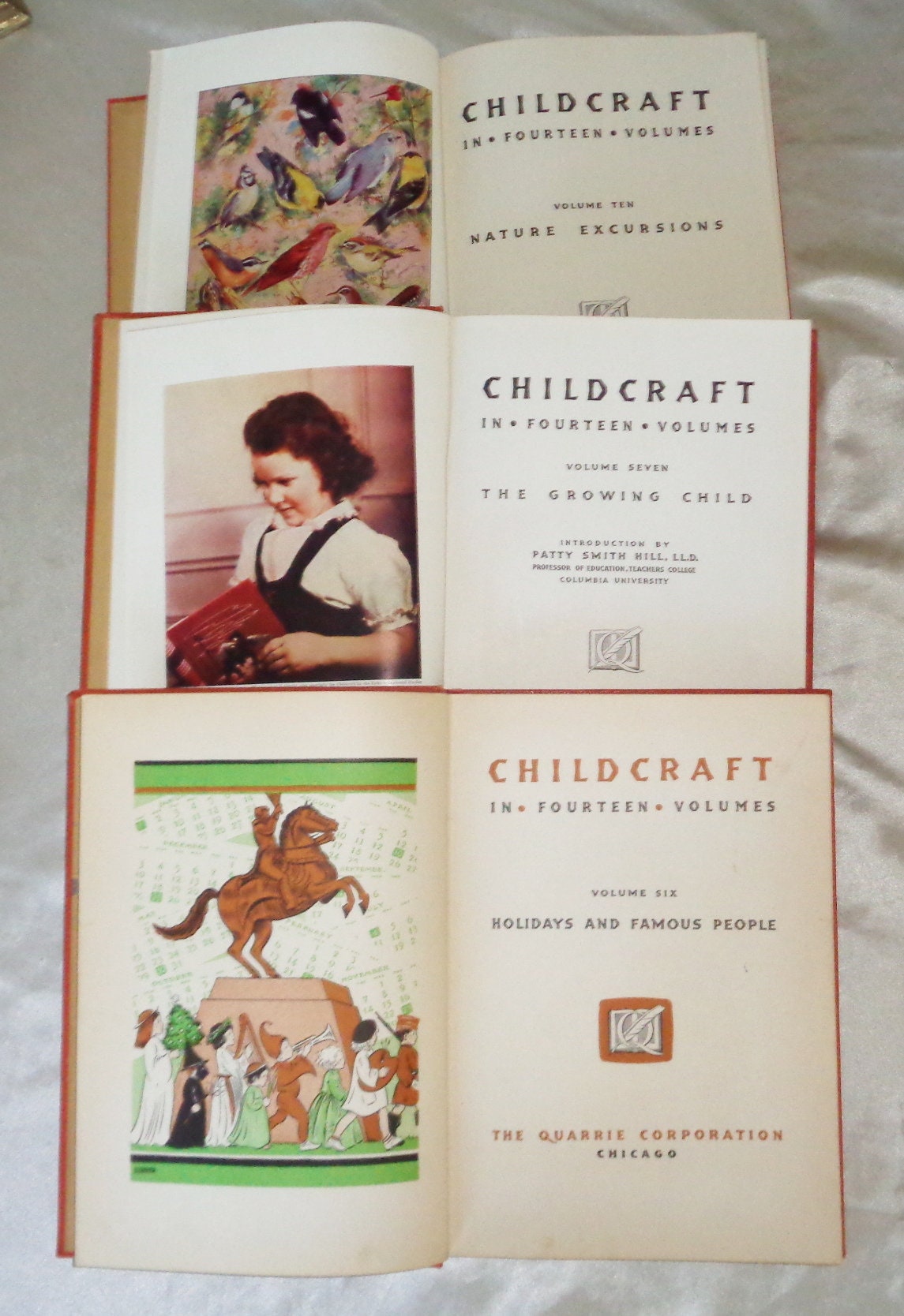 1939 Quarrie Childcraft How and Why Library Book Volume 6 Holidays and ...