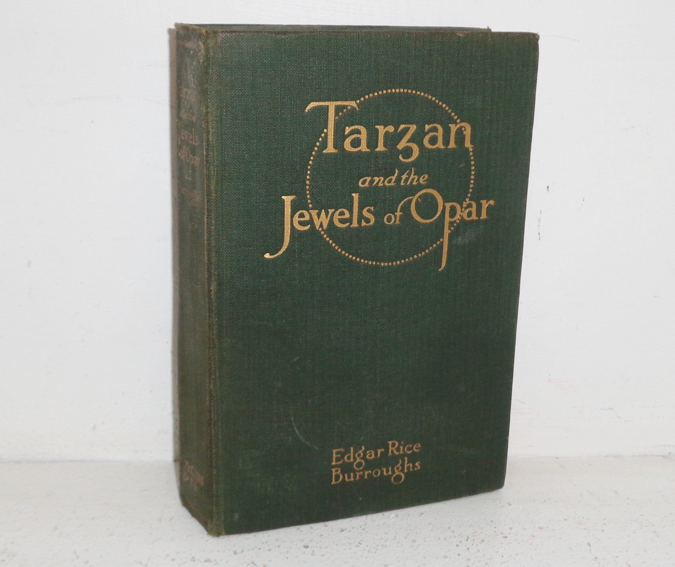 1918 Tarzan and the Jewels of Opar FIRST EDITION by Edgar Rice - Etsy