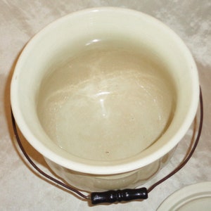 19th Century Antique Ironstone Master Waste Container Chamber Slop Pot ...