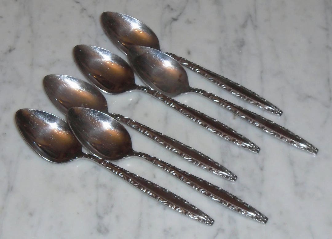 6 Stainless Japan Place Setting Table Soup Spoons ~ 7 1/4 Inch - Etsy