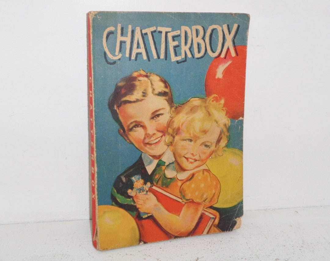 Chatterbox 1935 Softcover Book Illustrated by Oskar Lebeck, Printed by ...