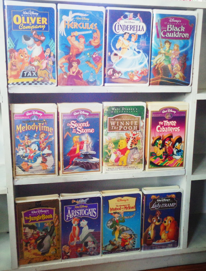 Walt Disney's Masterpiece Collection Set of 29 Clamshell - Etsy