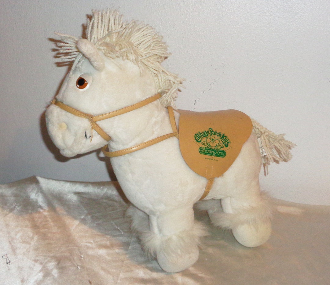 Vintage Cabbage Patch Kids Show Pony 1984 W Saddle & Harness - Etsy