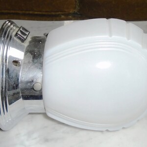 Electroline Chrome Ceiling Light Fixture or Wall Sconce W Bullseye ...