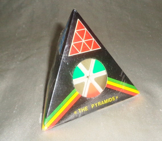 Rubrics Cube Triangle Pyramid From the 1980s in Original Box - Etsy