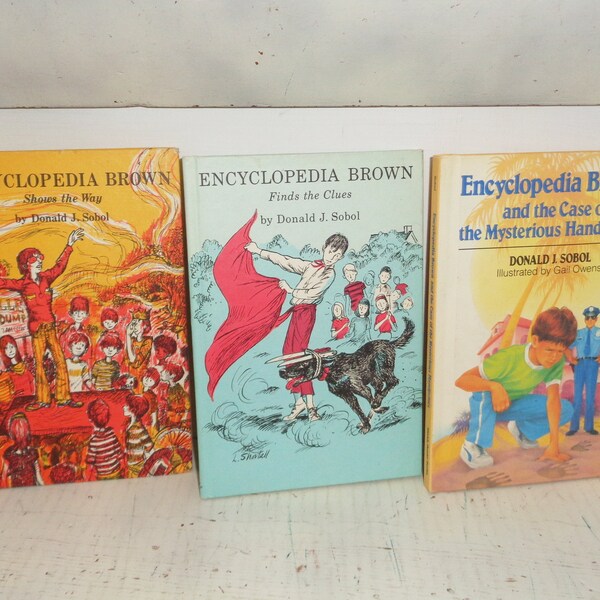 Encyclopedia Brown - Etsy