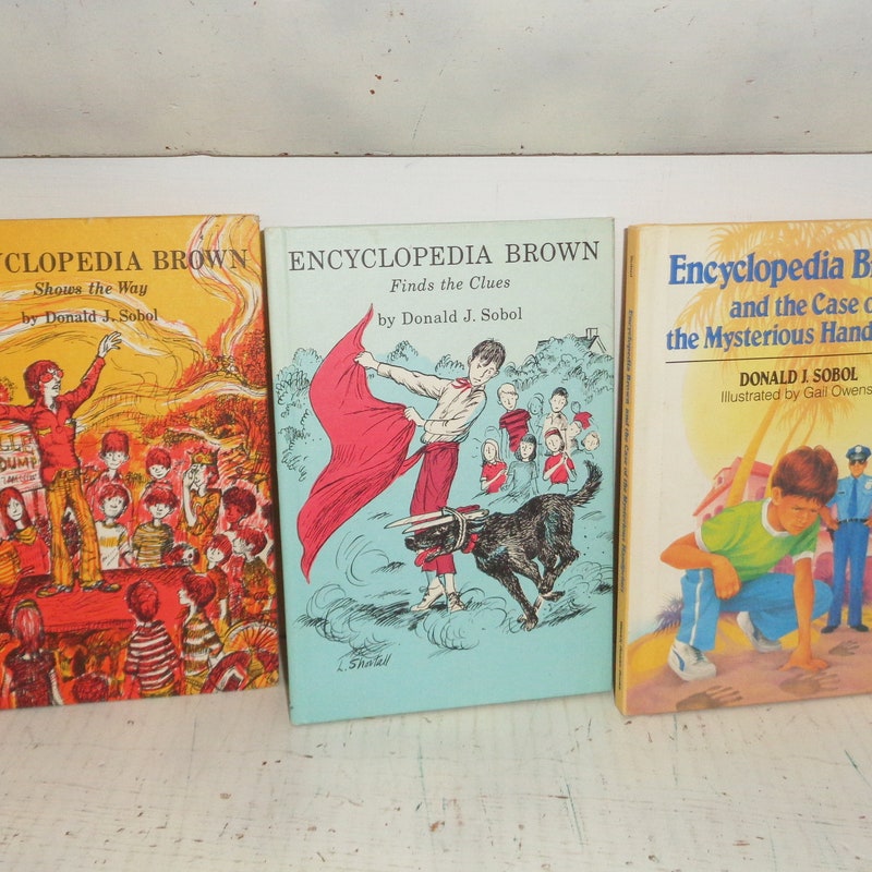 Encyclopedia Brown - Etsy