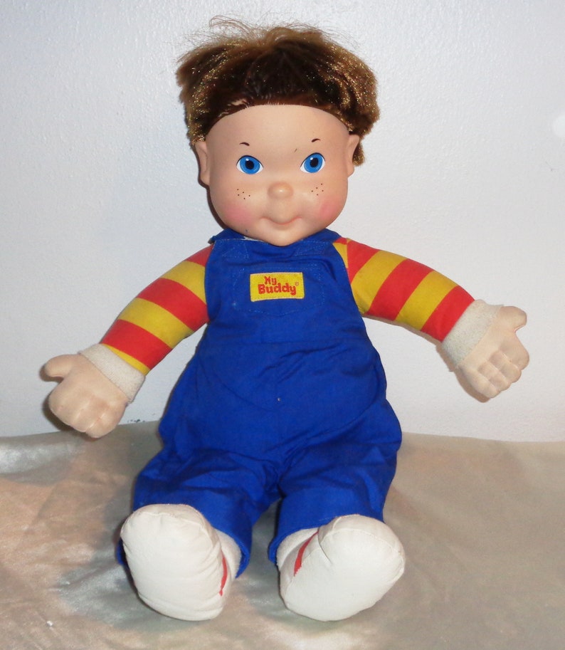 1985 My Buddy Dolls Blonde Hair Blue Eyes & Brown Hair Blue - Etsy