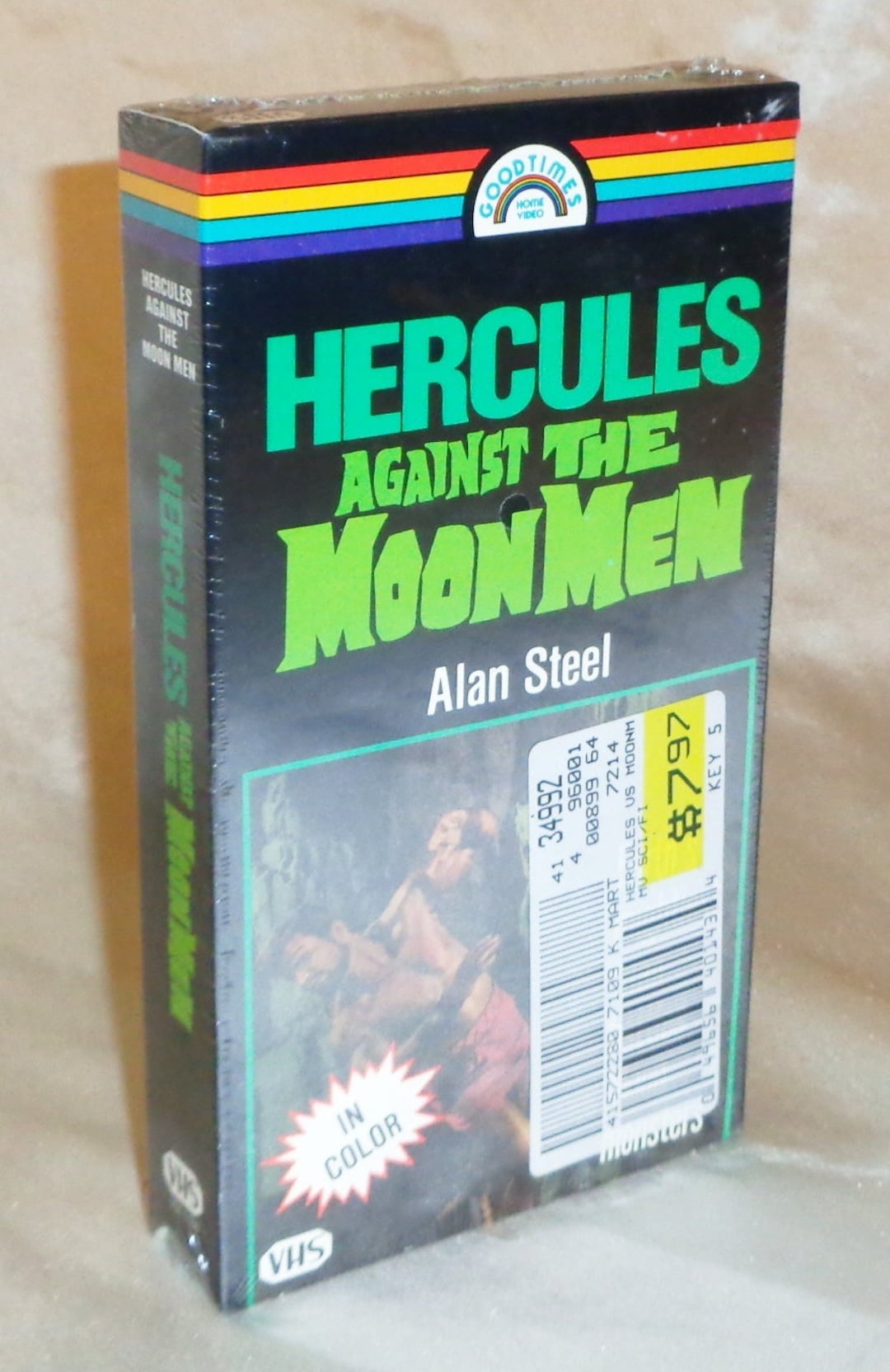 FACTORY SEALED Hercules Against the Moon Men VHS Goodtimes Video Alan ...