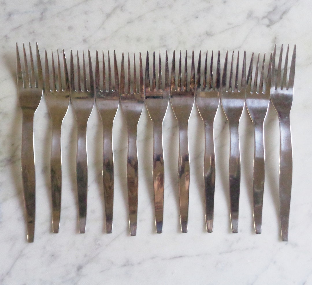 Cambridge Stainless China VERA Dinner Forks & Salad Dessert Forks - Etsy