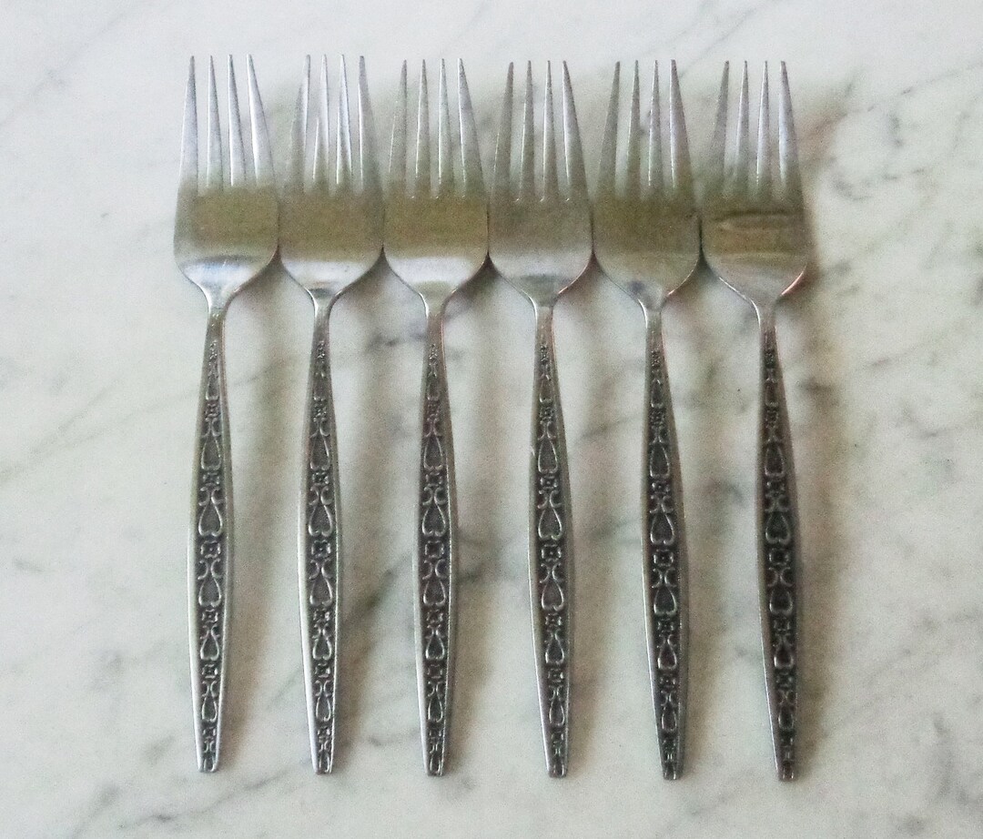 Rogers Insilco Marquis Stainless San Sebastian 6 5/8 Inch Set of 6 ...