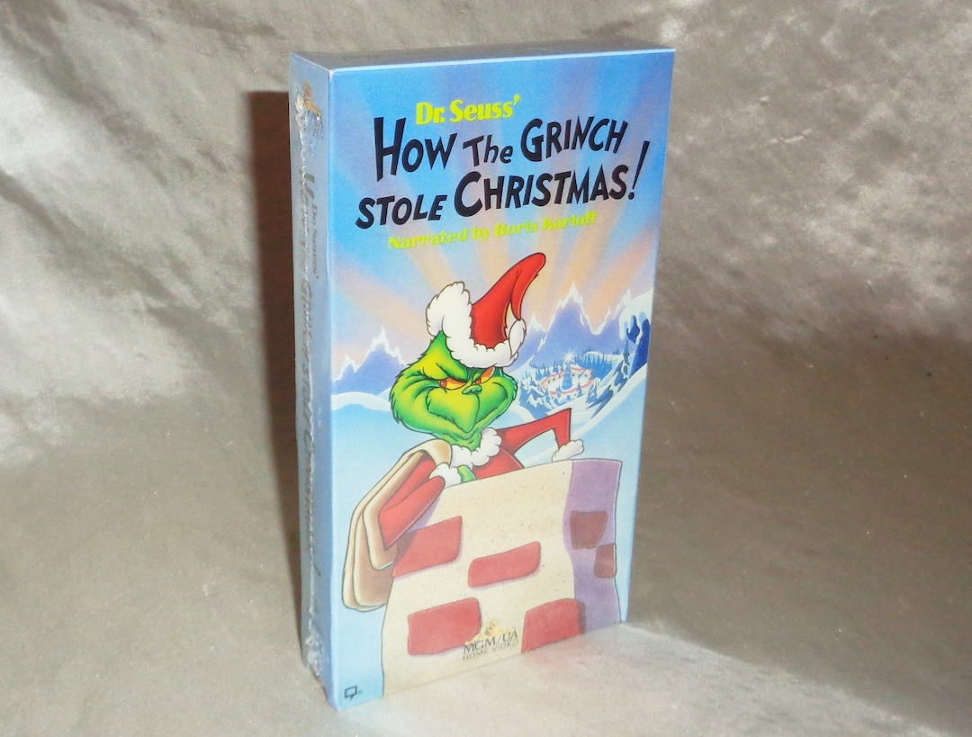 FACTORY SEALED Dr Seuss' How the Grinch Stole Christmas Mgm VHS 1966/ ...