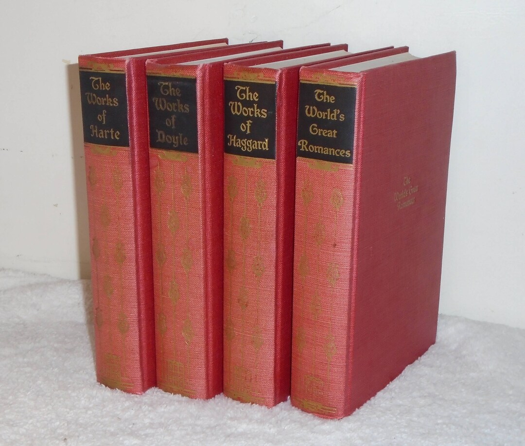 Works of Doyle, Harte, Haggard & Great Romances- Vintage Walter J Black ...