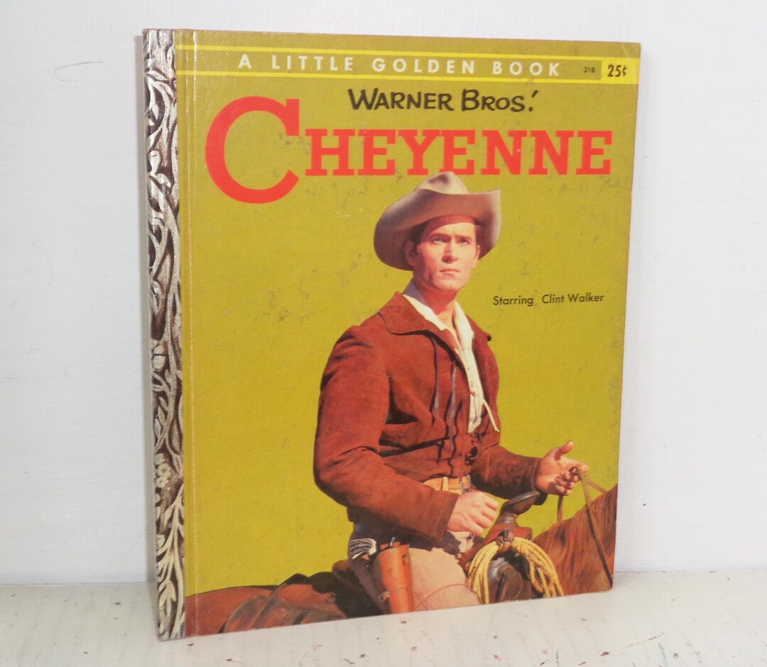 Little Golden Book Warner Bros' Cheyenne the Famous Scout 25c #318 1958 ...