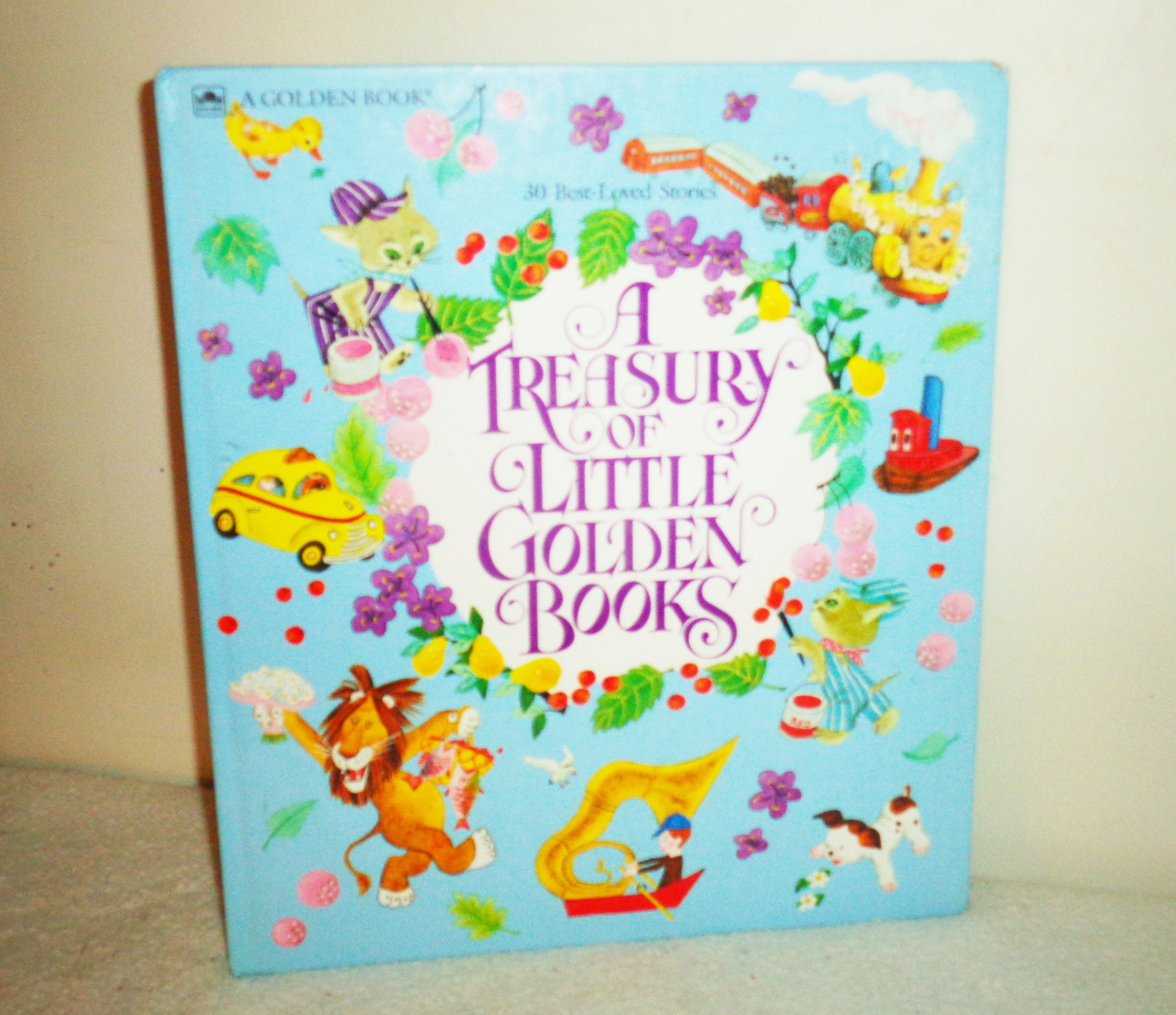 Golden Book Treasury 1982 12 X 10.5in GOLDEN BOOK ~ 30 Best Loved ...