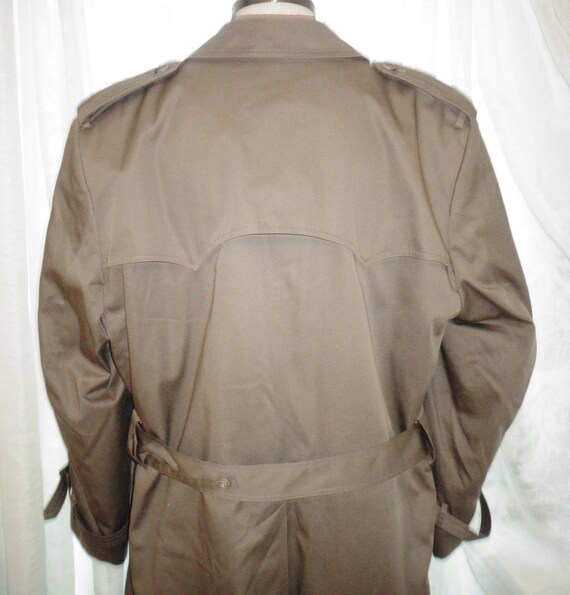 Vintage Mens Sz 44 LNG London Fog Clipper Mist Double… - Gem