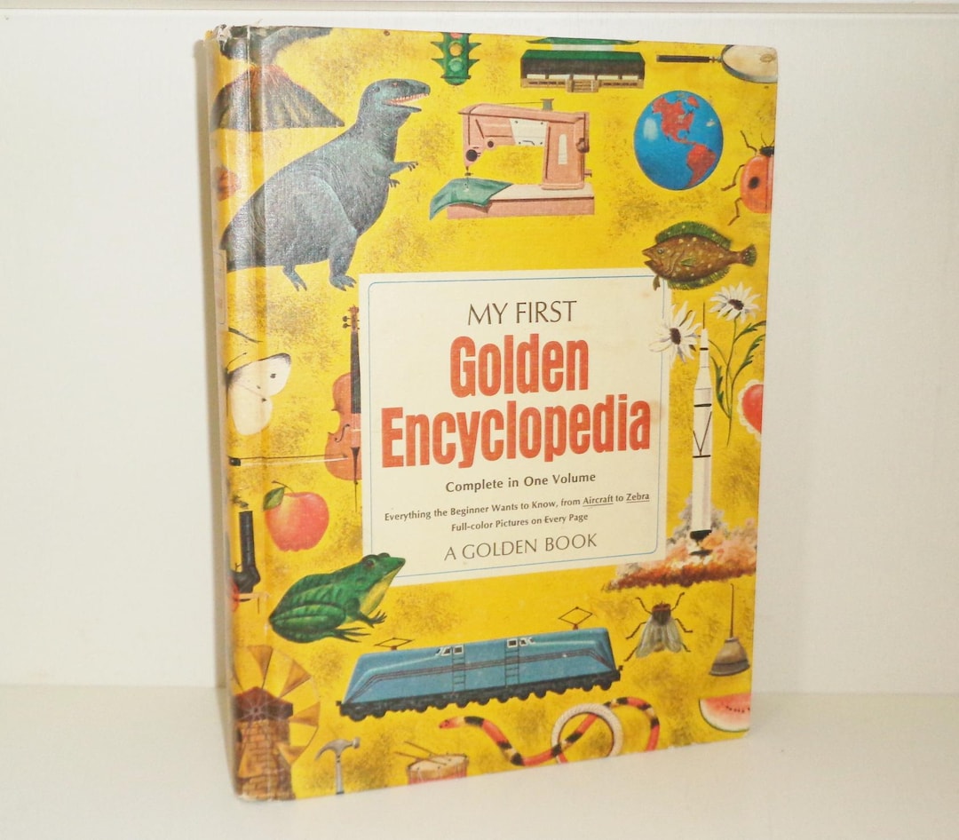 1974 Golden Press My First Golden Encyclopedia Complete in One Volume ...