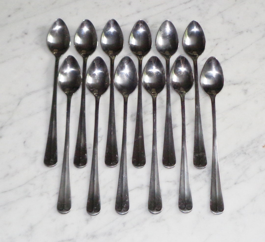Set of 12 "supreme by Towle Stainless" Liberty Bell Ice Tea Spoons - Etsy