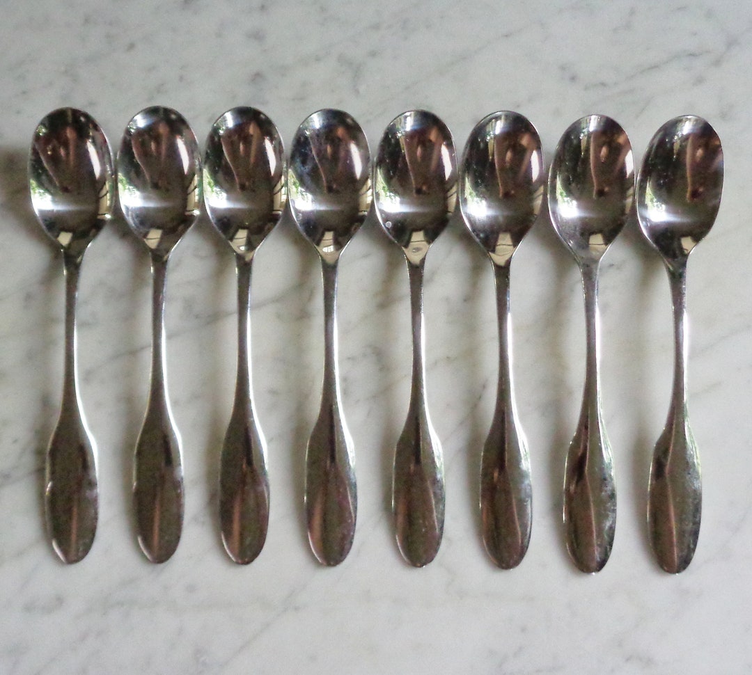 Oneida Stainless Liberty 8 Inch Set of 8 Table Soup Spoons - Etsy