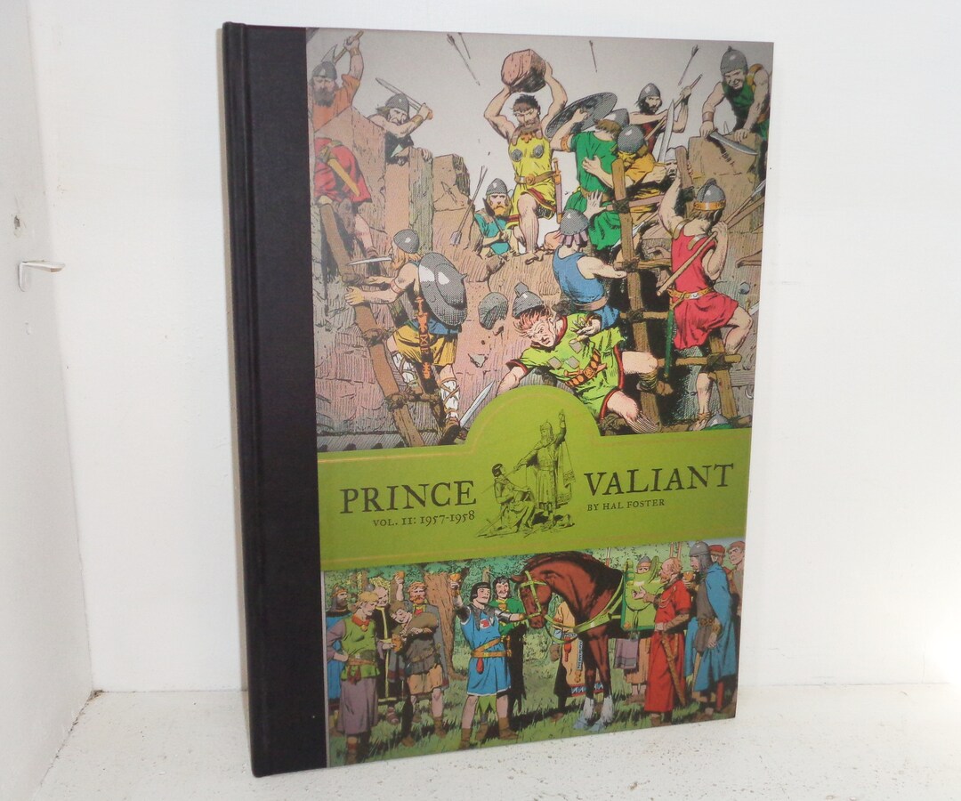 Prince Valiant Vol II 1957-1958 Hal Foster Fantagraphics Hardcover Book ...