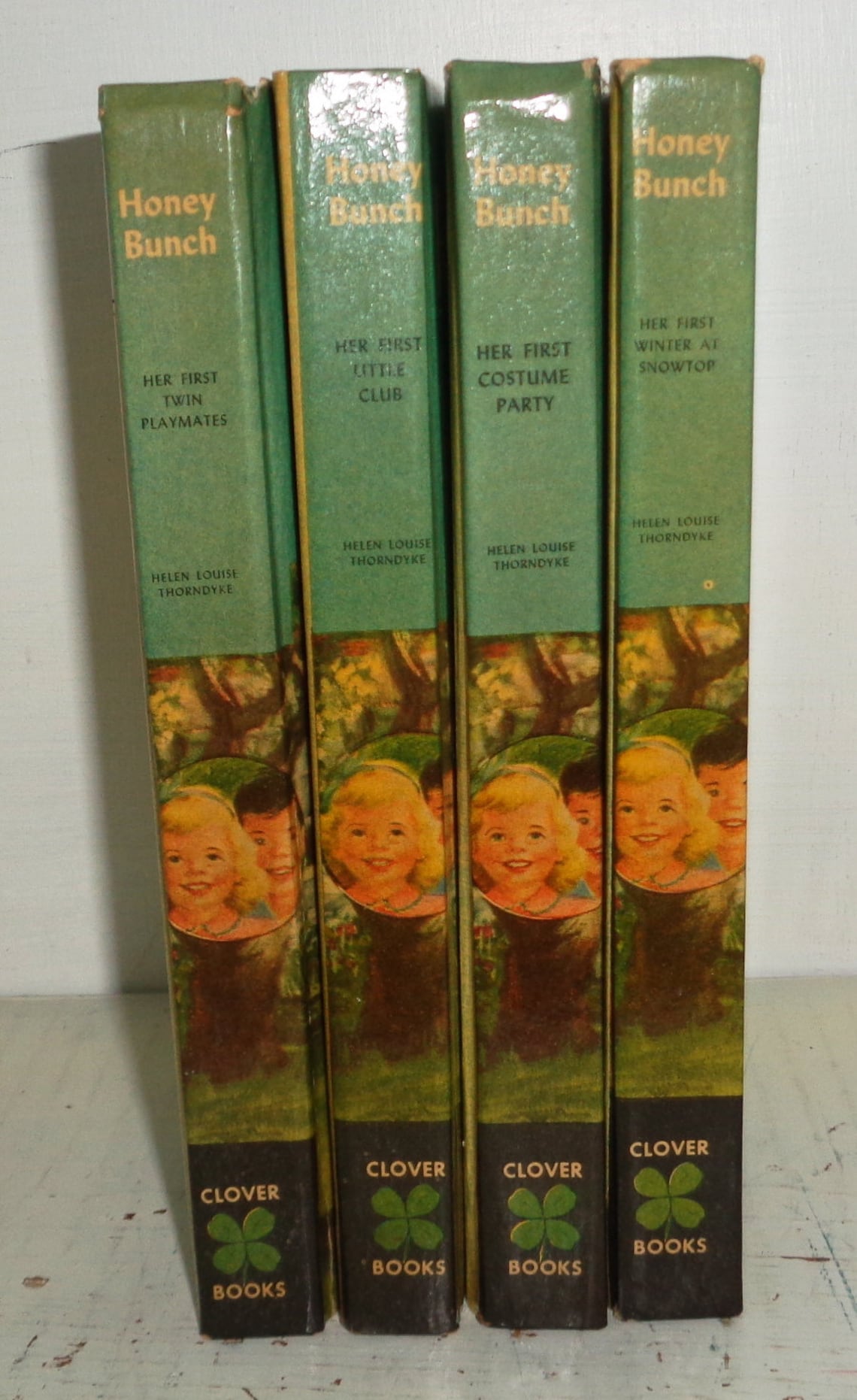 Honey Bunch Clover Books by Helen Louise Thorndyke ~ Twin Playmates ...