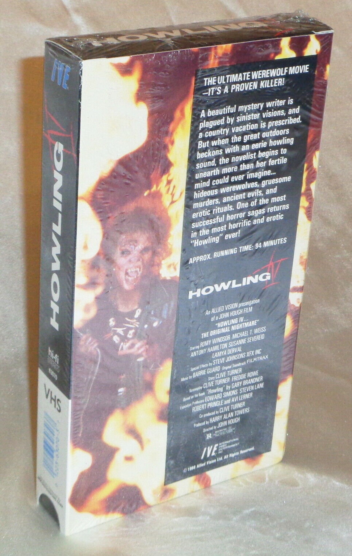 FACTORY SEALED Howling IV Vhs Original Nightmare - Etsy