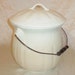 19th Century Antique Ironstone Master Waste Container Chamber Slop Pot ...
