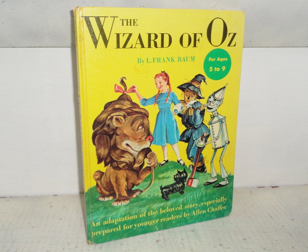 Wizard of Oz Oversized Random House 1950 Illustrated HC Book by L Frank ...