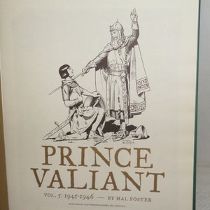 Prince Valiant Vol 5 1945-1946 Hal Foster Fantagraphics Hardcover Book ...
