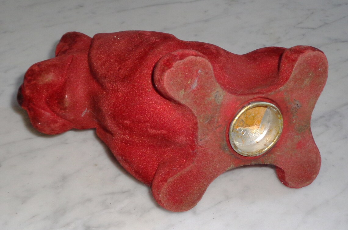 Piggy Bank Felt Basset Hound Dog From 1950s by Royalty Designs Inc - Etsy
