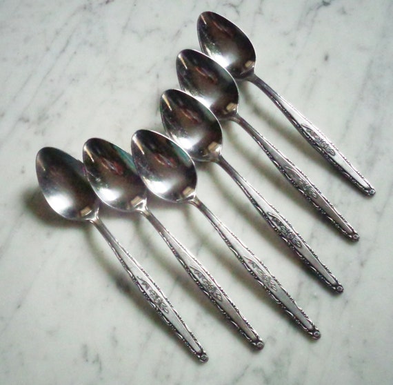 6.02 Inch Tea Spoons 12 Piece Stainless Steel Tea - 6.02 Inch Modern ...