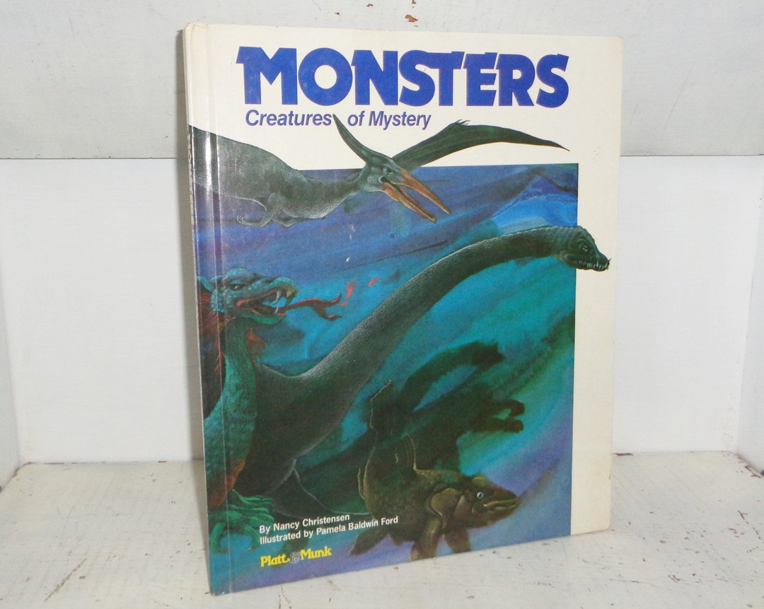 1980 Monsters Creatures of Mystery HC Book by Nancy Christensen Platt ...