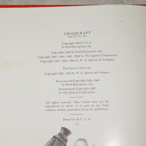1954 Quarrie Childcraft How and Why Library Book Volume 5 ~ Life in ...