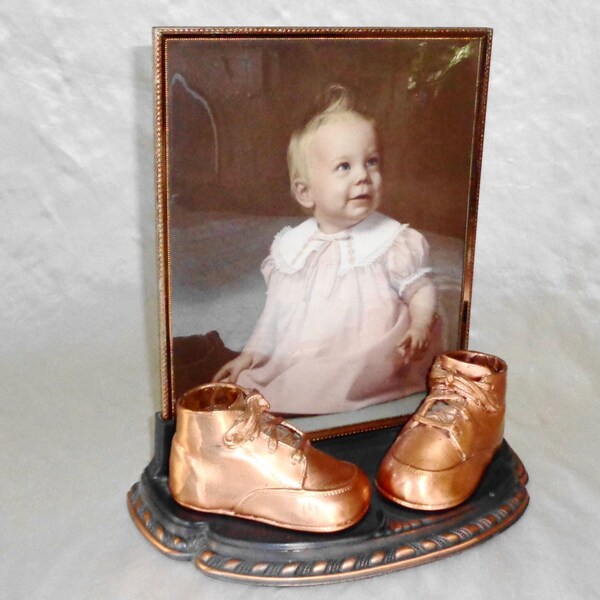 Brass Baby Shoe - Etsy